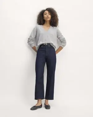 Everlane Way-High® Straight Leg Jean Pure Blue | 29.5” Inseam